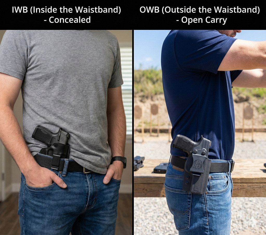 IWB vs. OWB: The Ultimate Guide to Concealed Carry Styles – Popular ...