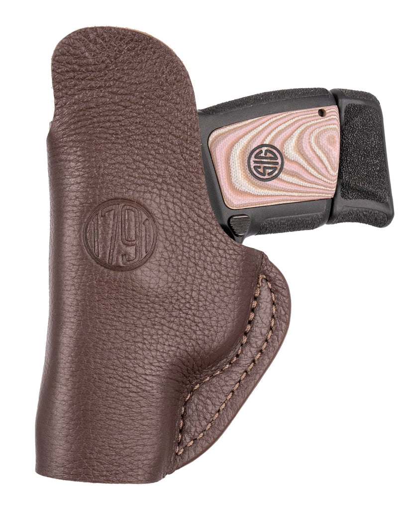 1791 Fair Chase Deer Skin IWB Holster for Sig P938, P238 - Size 1 Brow ...