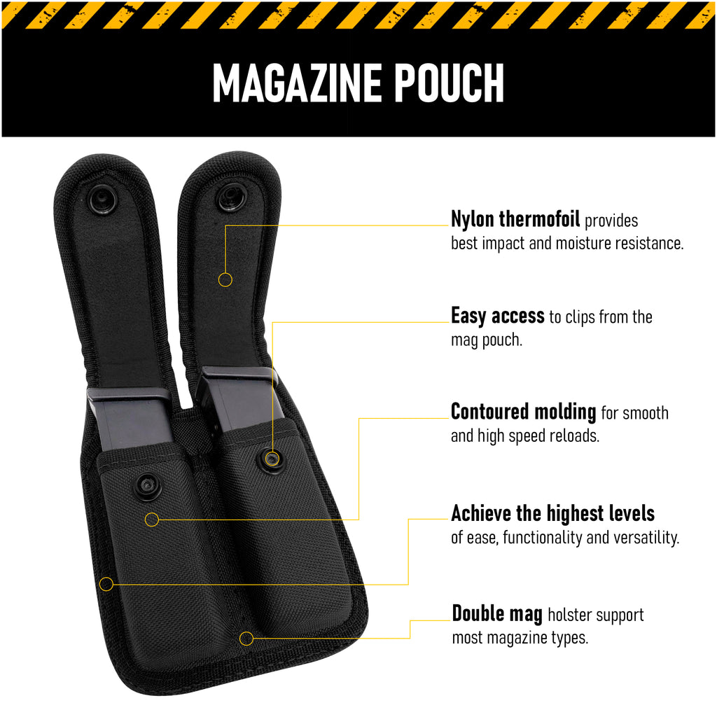 Concealment Magazine and Multi Use Holster Belt Loop Single and Double ...