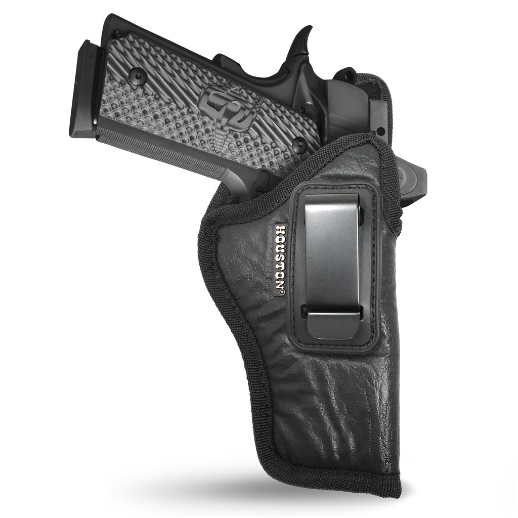 IWB Optical Gun Holster by Houston - ECO Leather Concealed Carry Soft ...