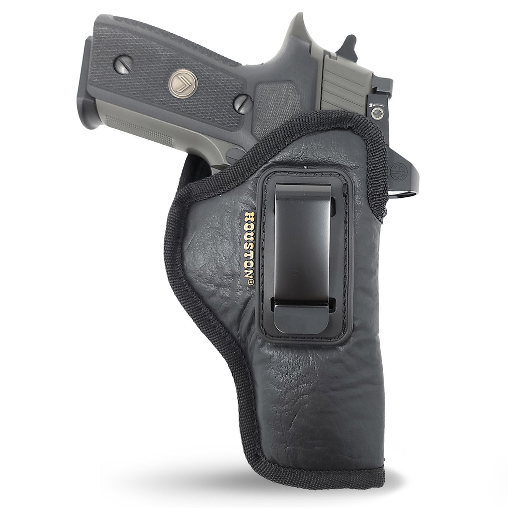 IWB Optical Gun Holster by Houston - ECO Leather Concealed Carry Soft ...