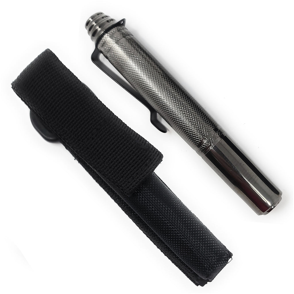 Expandable Security Baton by Popular Holster. Includes Holder Made in ...